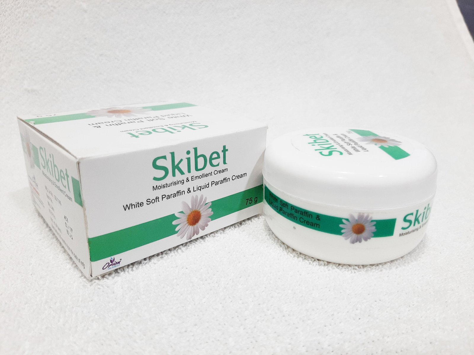 (Skibet Cream) Moisturizer Cream White Soft Liquid Paraffin | Orion ...