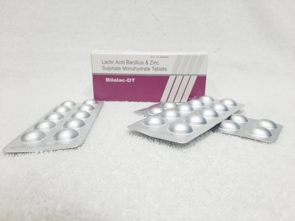 (BILALAC-DT TAB) Lactic Acid Bacillus & Zinc Sulphate Monohydrate ...