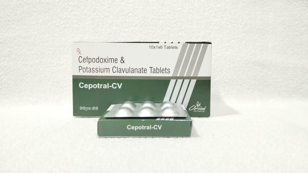 (CEPOTRAL - CV TABLETS) Cefpodoxime And Potassium Clavulanate Tablets ...