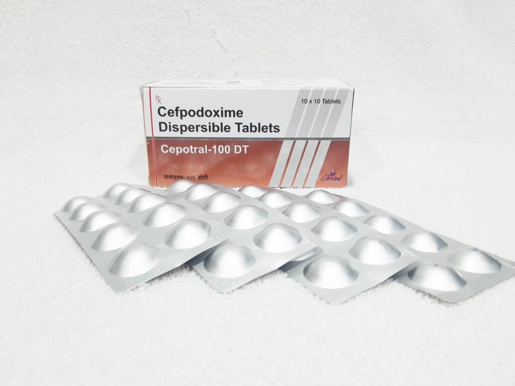 (CEPOTRAL 100 TAB) Cefpodoxime Dispersible Tablet Manufacturer ...