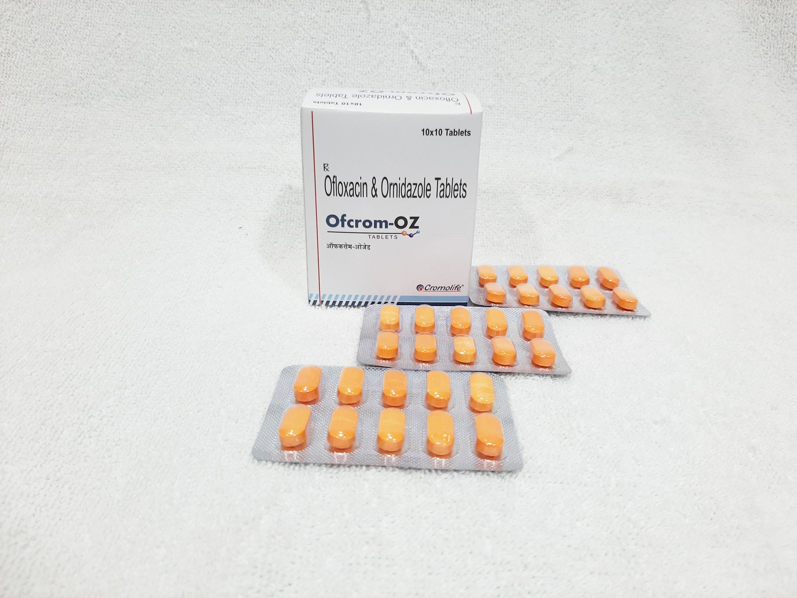 (OFCROM - OZ TABLETS) Ofloxacin & Ornidazole Tablets | Orion Life Science