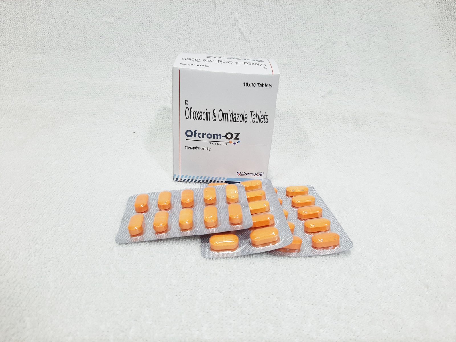(OFCROM - OZ TABLETS) Ofloxacin & Ornidazole Tablets | Orion Life Science