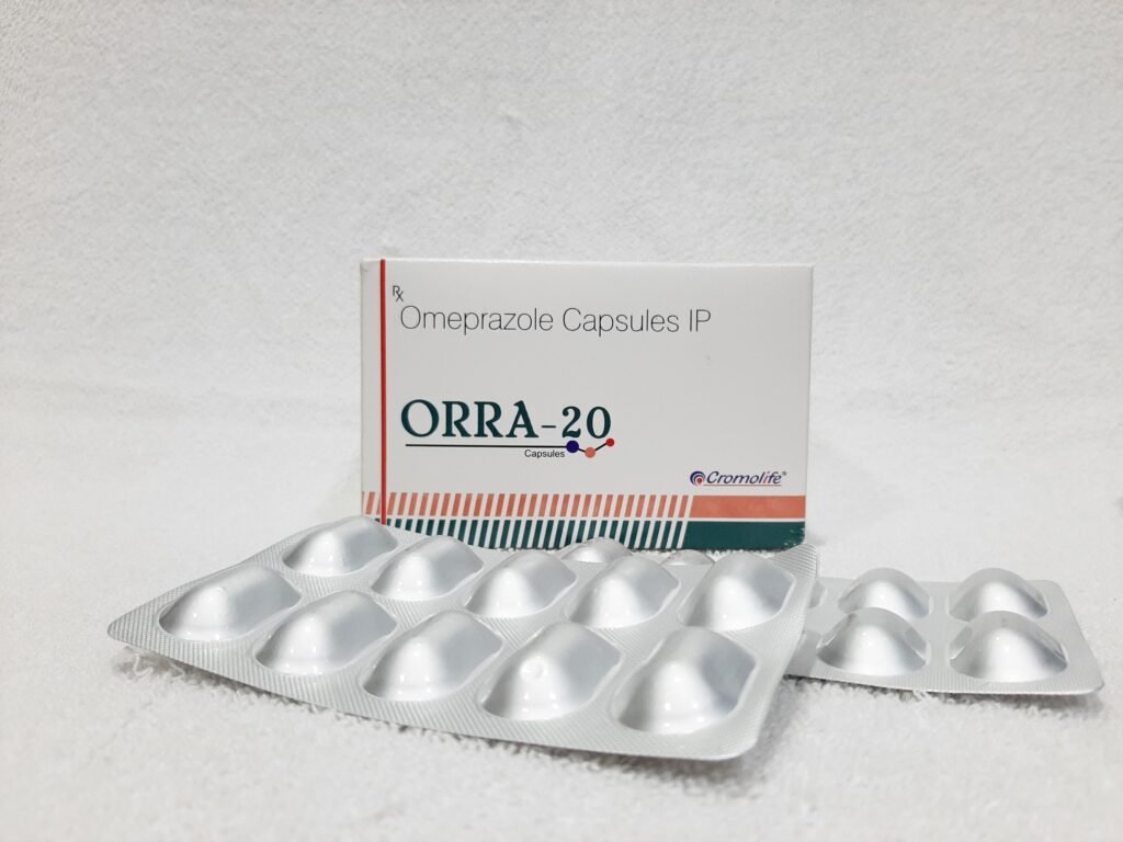 (Oraa-20 Cap) Omeprazole Capsules Manufacturer & Supplier | Orion Life ...