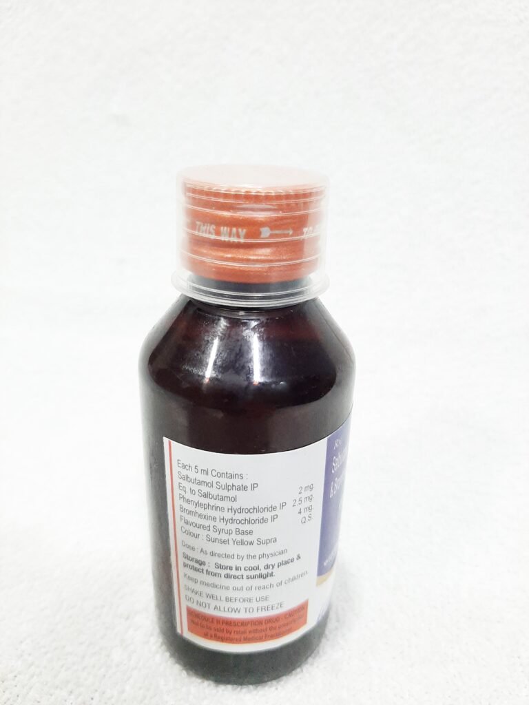 (Phylicrom-SP Syrup) Salbutamol Phenylephrine Bromhexine Syrup | Orion ...