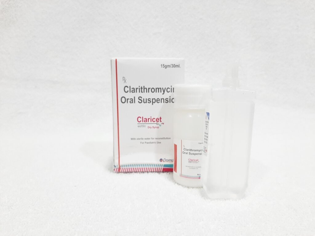 (CLARICET DRY SYRUP) Clarithromycin Oral Suspension | Orion Life Science
