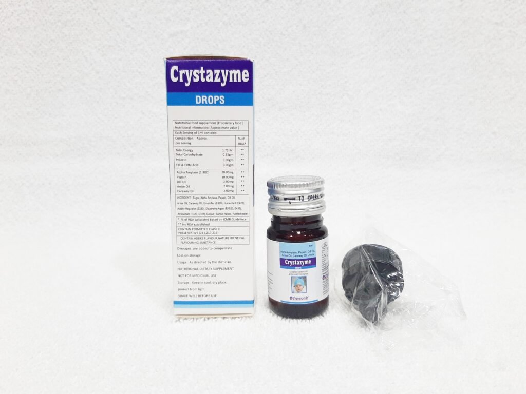 (Crystazyme Drops) Digestive Enzyme Drops Manufacturer & Supplier ...