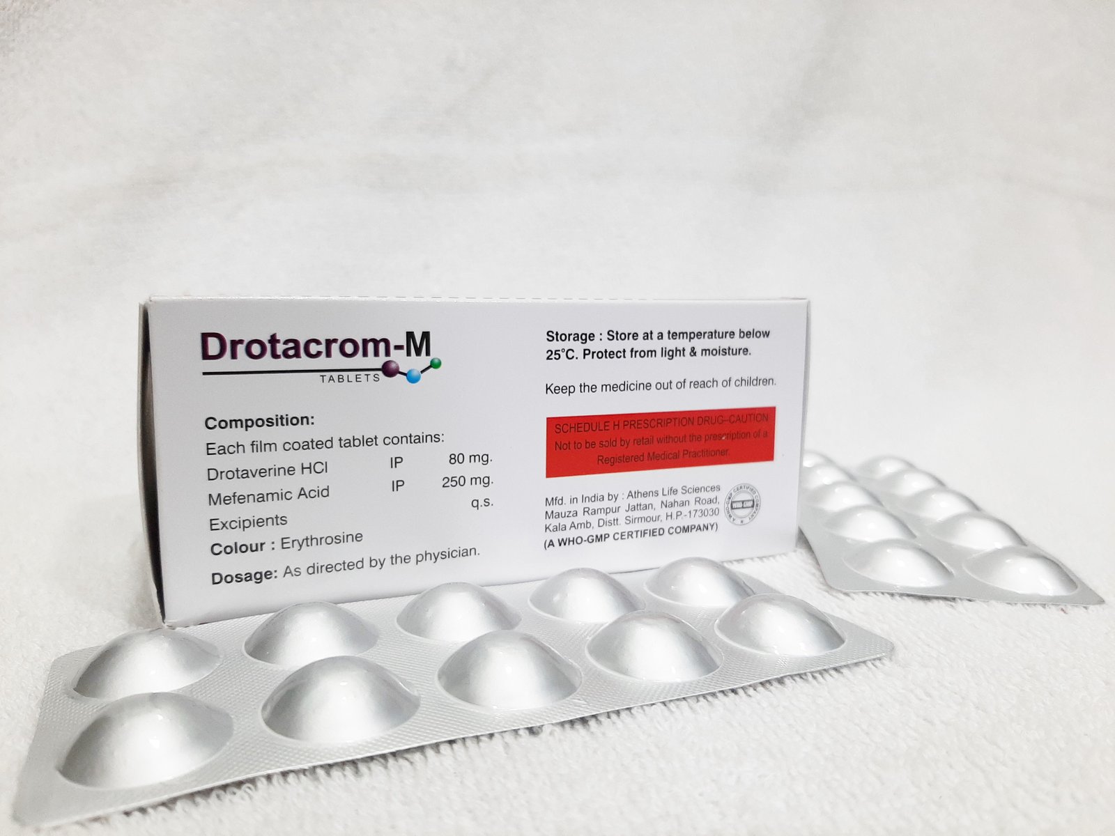 Drotaverine Hydrochloride & Mefenamic Acid Tablets | Orion Life Science