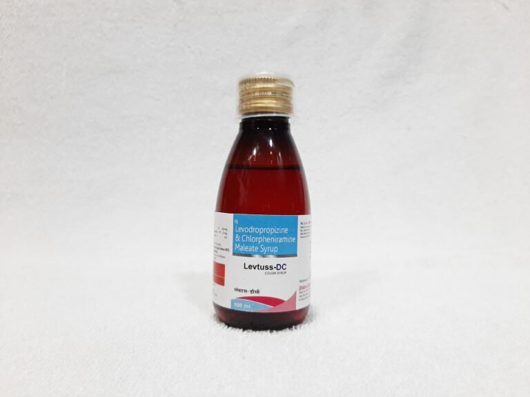 (Levtuss-DC syrup) Levodropropizine And Chlorpheniramine Maleate Syrup ...