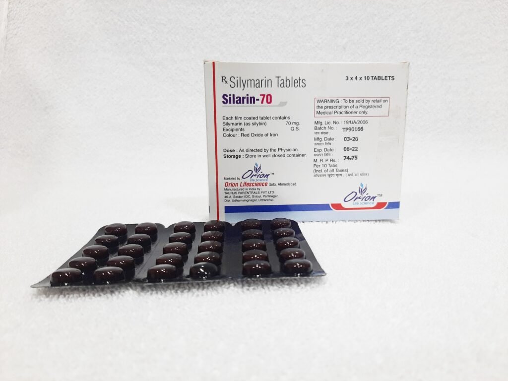 (Silarin-70 tab) Silymarin 70mg Tablets Manufacturer & Supplier | Orion ...