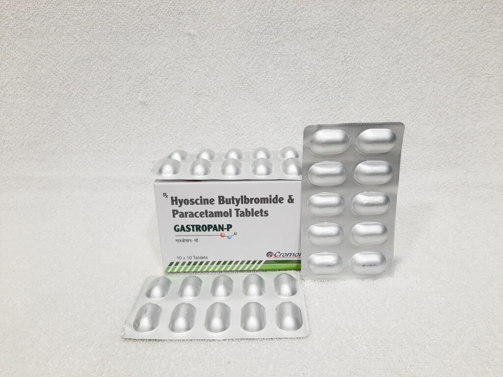 (Gastropan-P Tab) Hyoscine Butylbromide and Paracetamol Tablet | Orion ...