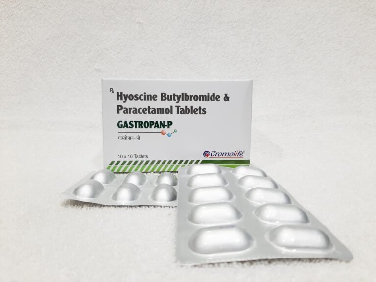 (Gastropan-P Tab) Hyoscine Butylbromide and Paracetamol Tablet | Orion ...
