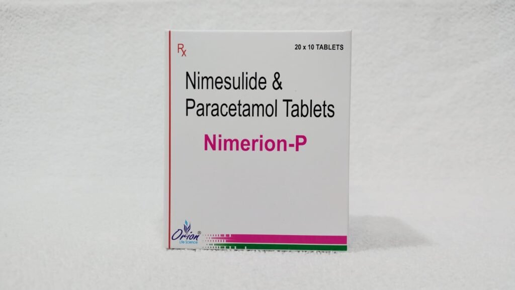 ( Nimerion - P Tab ) Nimesulide 100 mg ,Paracetamol 325 tablets | Orion ...